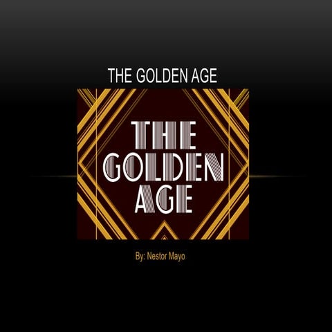 Power Point Golden Age | PPTX