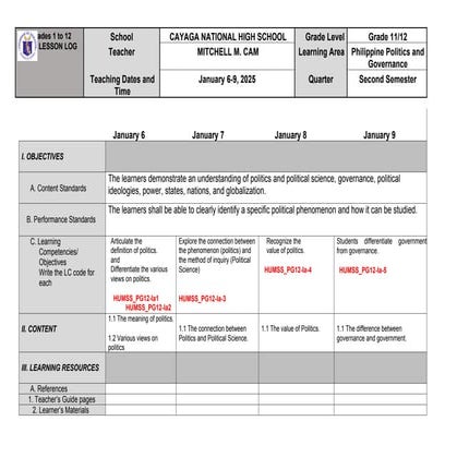 Detailed lesson plan for Pol Gov.docx