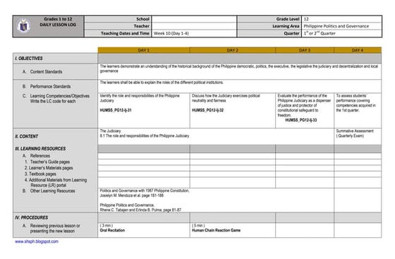 DLL-PPG-Q2.docx | Educational Assessment | Education