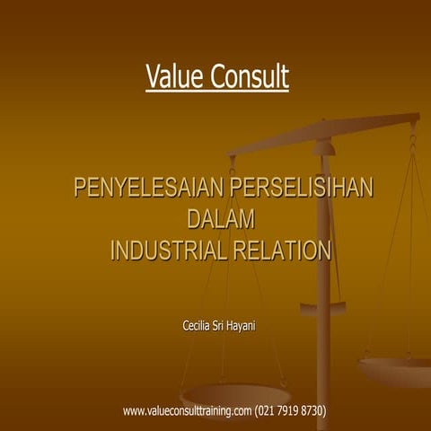 Comprehensive Industrial Relation | PDF