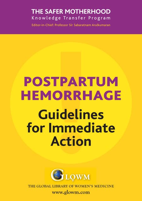 The use of antishock garment in Obs and gynae | PPT