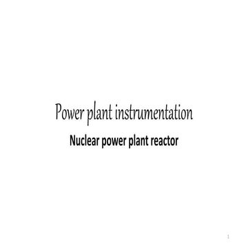 Power plant instrumentation | PPTX
