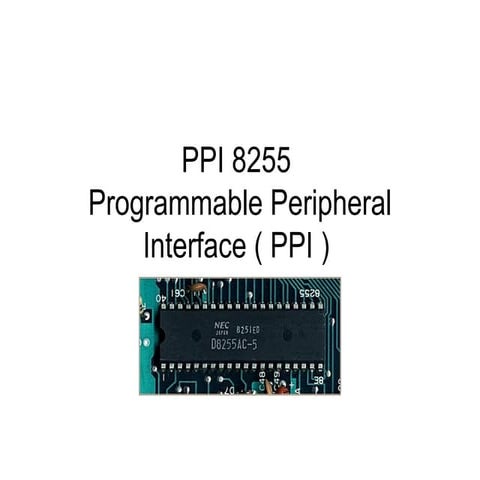 Ppi 8255 | PPT