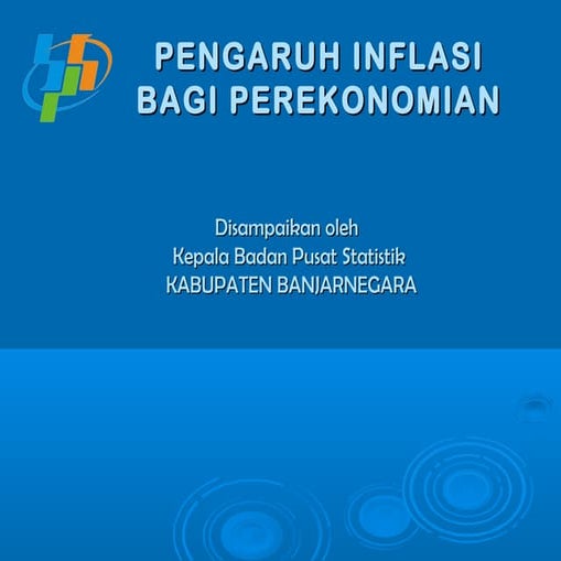 Pp ekonomi tentang inflasi | PPTX