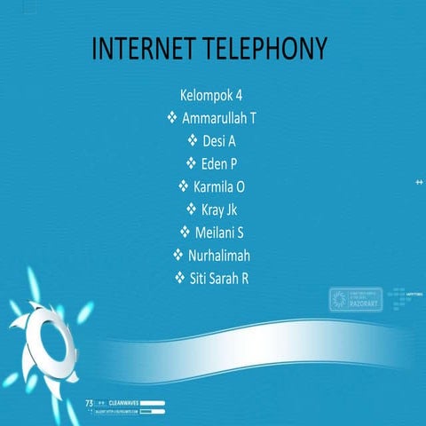 Pp internet telephony | PPTX