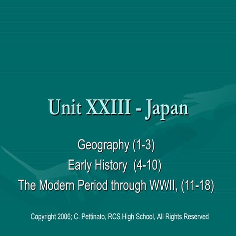 Japanese history | PPTX