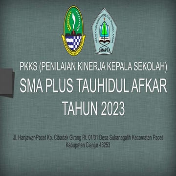 PPKKS 2023 SMA PLUS TAUHIDUL AFKAR .pptx