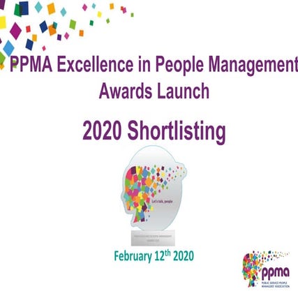 PPMA Excellence in People Management Awards Shortlisted 2020 | PPTX