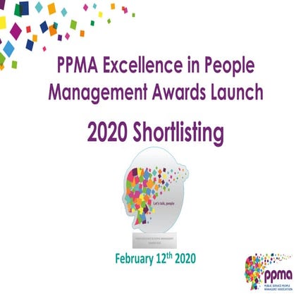 Ppma awards 2020 shortlisting slides final | PPT