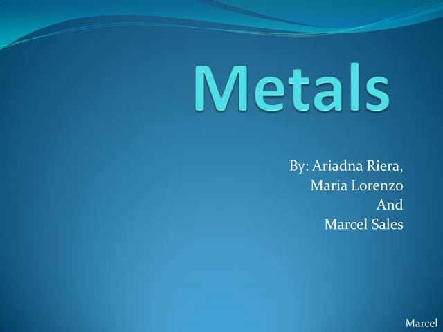 Metal | PPTX