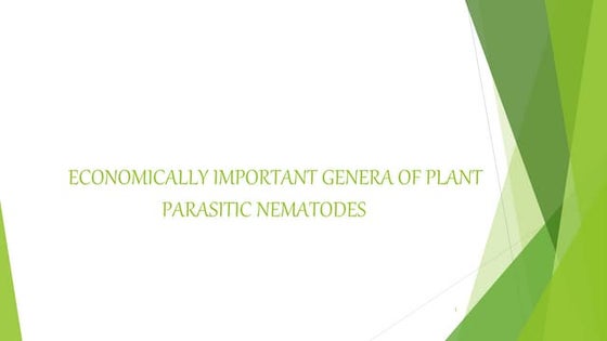 Introduction to plant-parasitic nematodes_.pptx | Gardening | Home & Garden