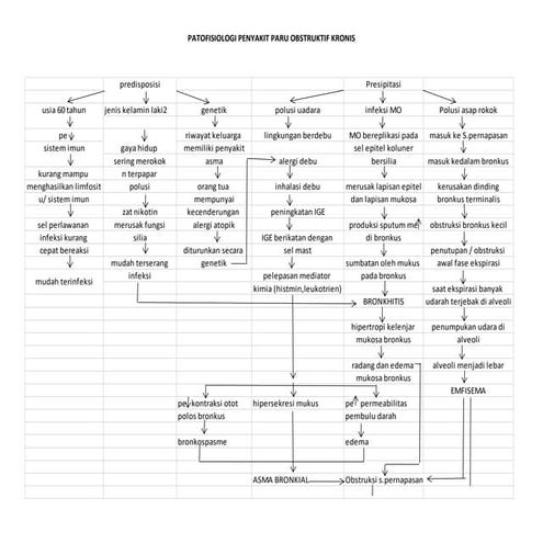 Patofisiologi penyakit paru obstruktif kronis | PDF