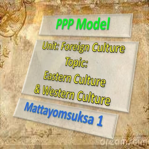 PPP Model | PPT