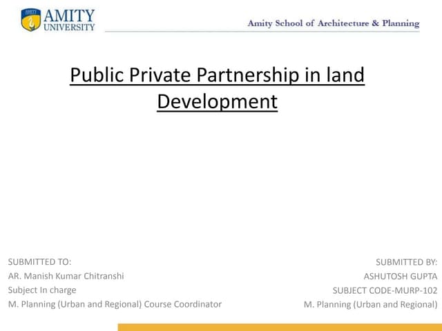 Public-Private Partnership (PPP) Models in India.pptx
