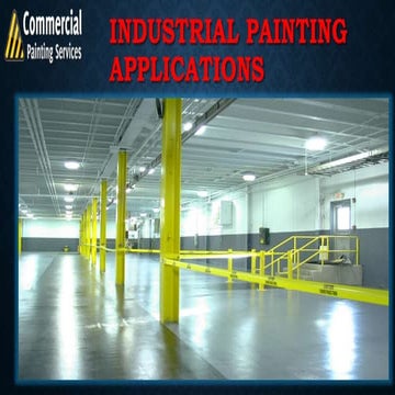 INDUSTRIAL PAINTING APPLICATIONS | PPT