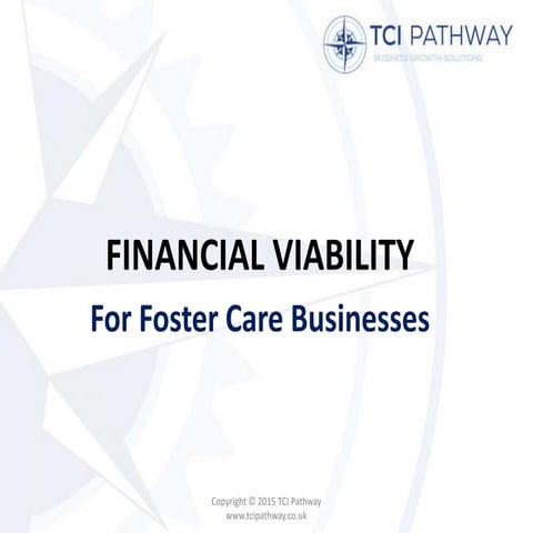 Financial Viability for a Foster Care Business | PPT