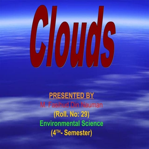Types of clouds | PPT