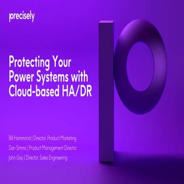 Unlocking the Potential of the Cloud for IBM Power Systems | PPT