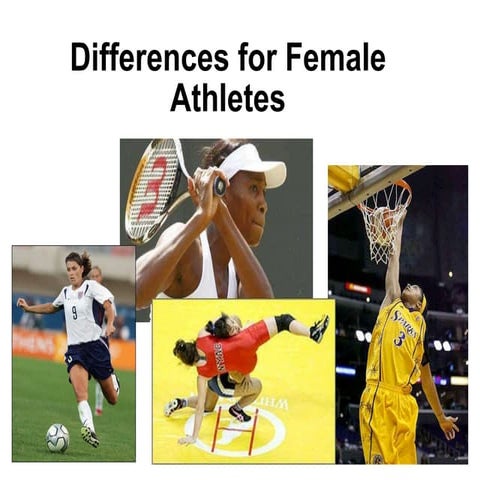 Women Athletes | PPT | Track and Field | Sports