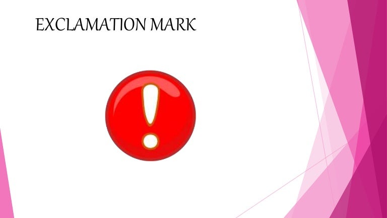 Exclamation mark