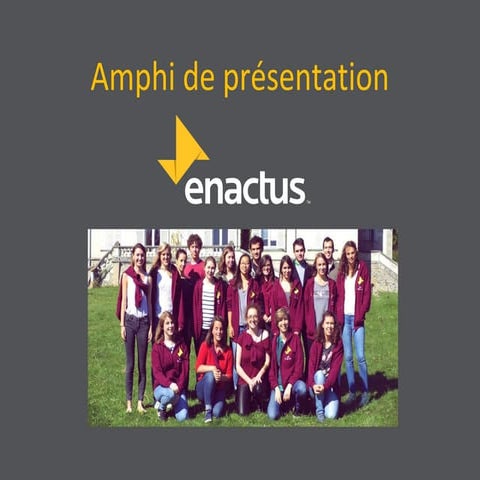 Enactus-Maitreyi presentation | PPTX