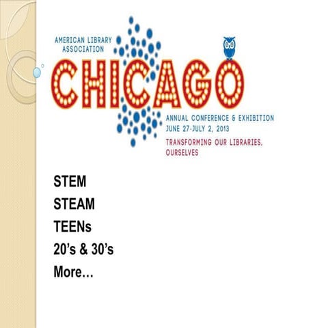 ALA 2013 presentation | PPTX