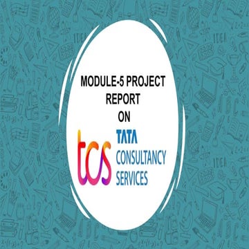 TCS PROJECT REPORT PRESENTATION.pptx | Business Accounting & Finance ...