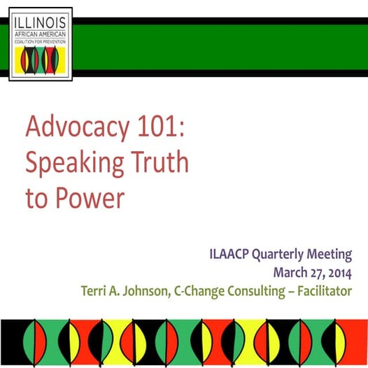 Advocacy presentation | PPT