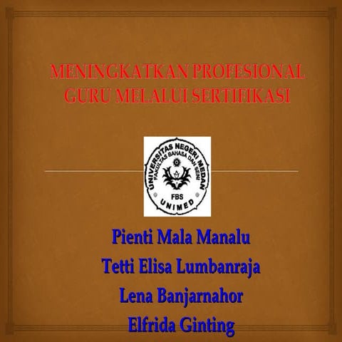 Sertifikasi - Menuju Guru Profesional.pptx