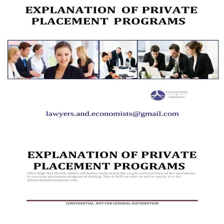 Private Placement Programs The guide e-book | PDF