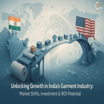 India’s Garment Export Boom: Strategy, Markets & ROI | PPTX