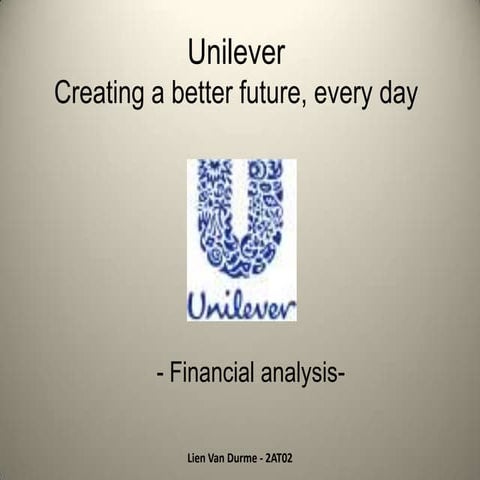 Ppt unilever | PPTX