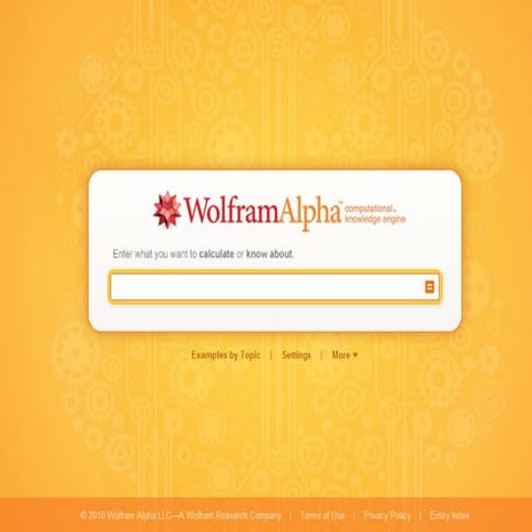 Búsquedas con Wolfram Alpha | PPT