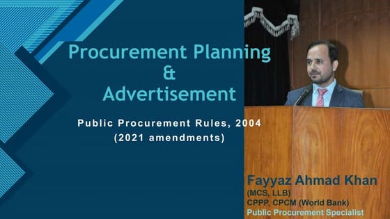 Ppra rules 2004 | PDF | Law