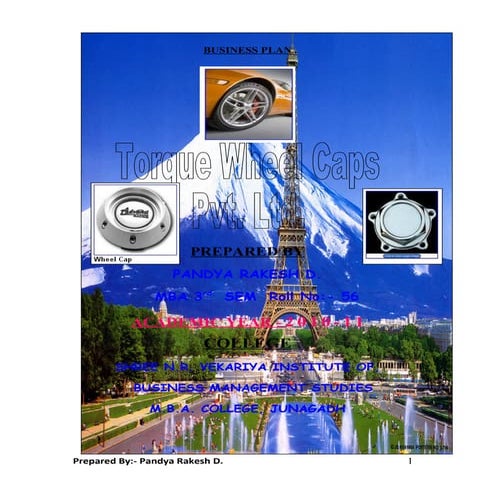 Ppr mba wheel cap | DOC