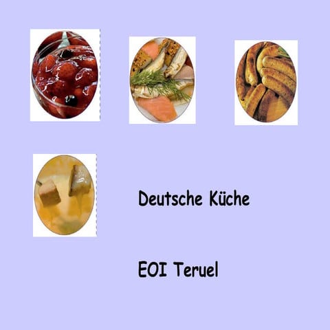 German cuisine | PPTX