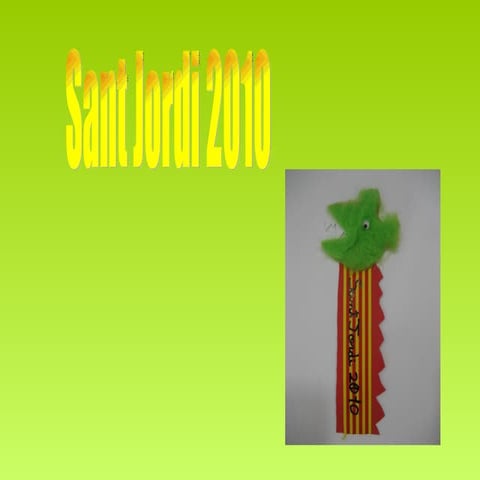 Pp sant jordi | PPT