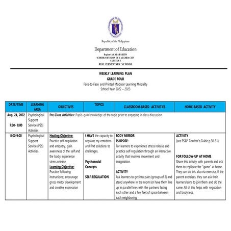 Orientation for CSAEM and OSAEC presentation | PPTX