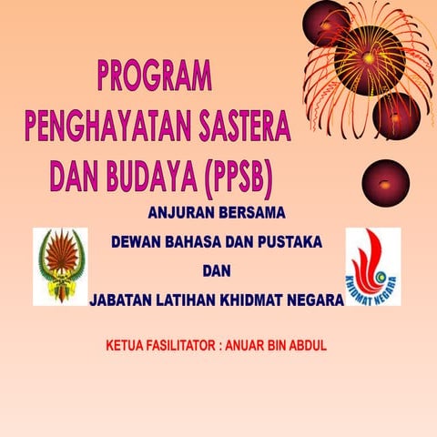 Ppsb taklimat | PPTX