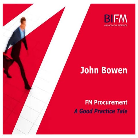 FM Procurement Good Practice | PPTX