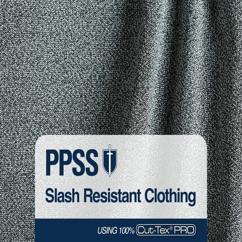 PPSS Slash Resistant Clothing in Grey & Optic White | PPT
