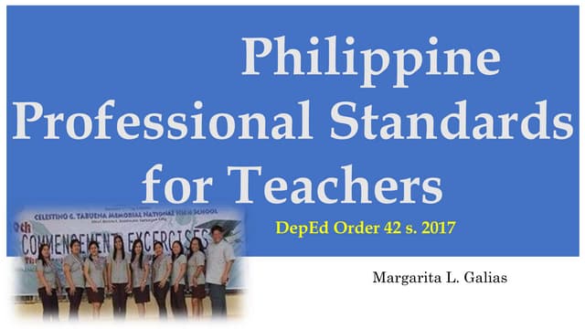 Philippine Professional Standards for Teachers.pptx
