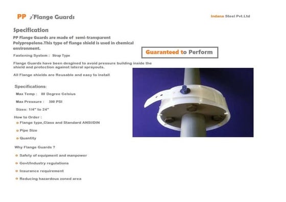 Ptfe Flange Guards | PPT