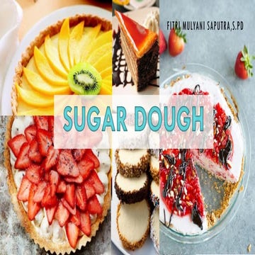 power point materi sugar dough/short pastry | PDF
