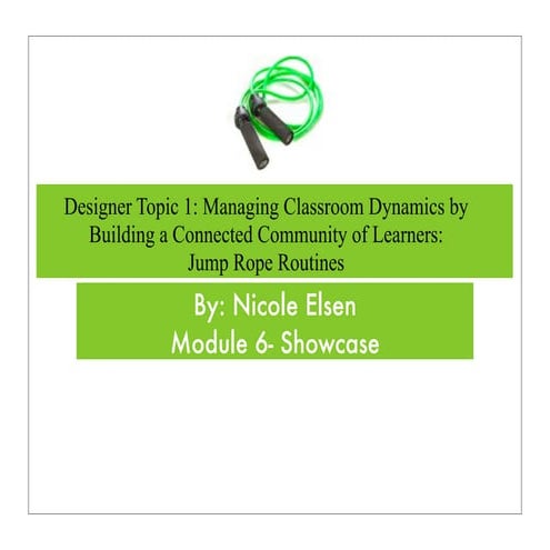 Jump Rope PPT | PDF