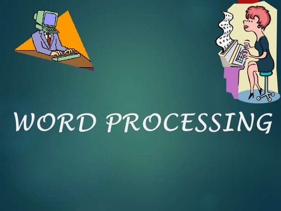 Word Processing Pptx Desktop Publishing Computer Software And Applications