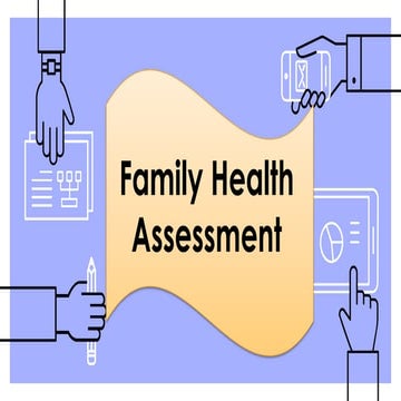 FAMILY HEALTH NURSING- TYPOLOGY OF FAMILY HEALTH PROBLEMS | PPTX