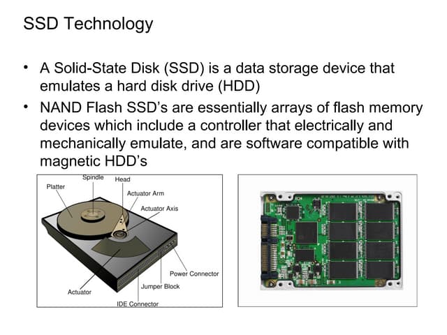 Solid state drive (ssd) | PPTX