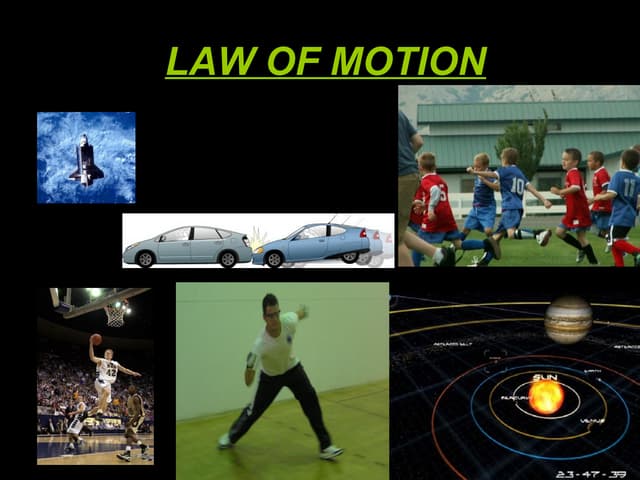 Newton's 3 laws of Motion | PPT