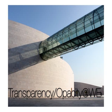 Diocesan Boys' School IB English - Architecture (Transparency and ...